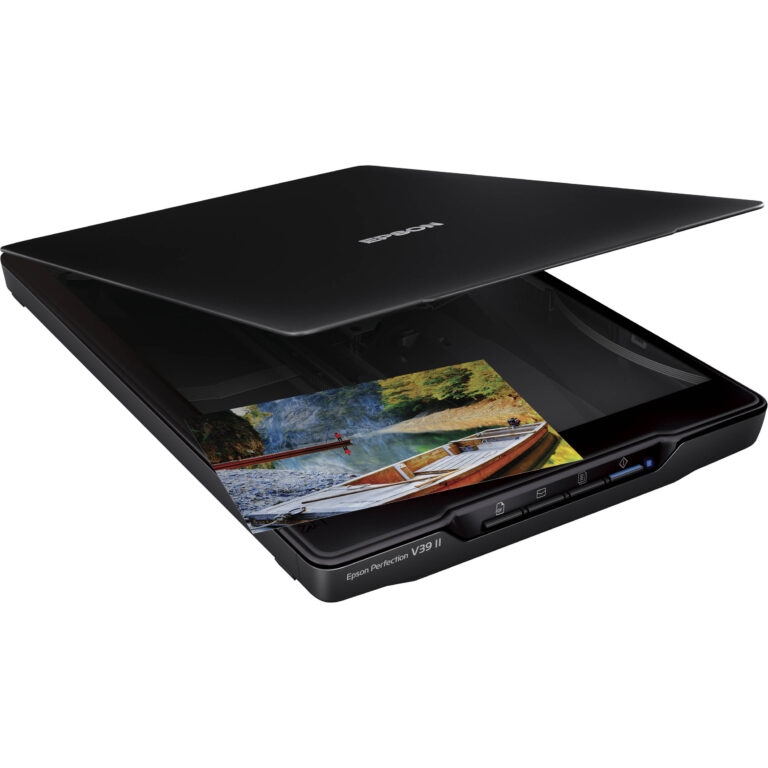 Epson Perfection V39 II Color Photo and Document Flatbed Scanner ...